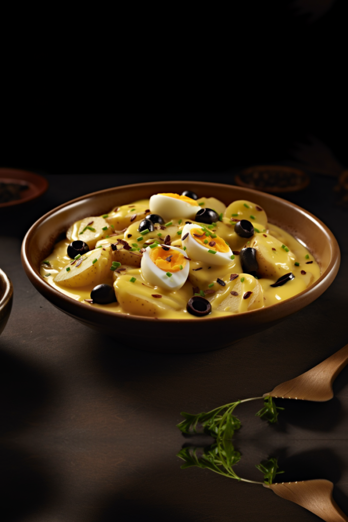 Papa a la Huancaína - Potatoes in Spicy Cheese Sauce - Cuisine World
